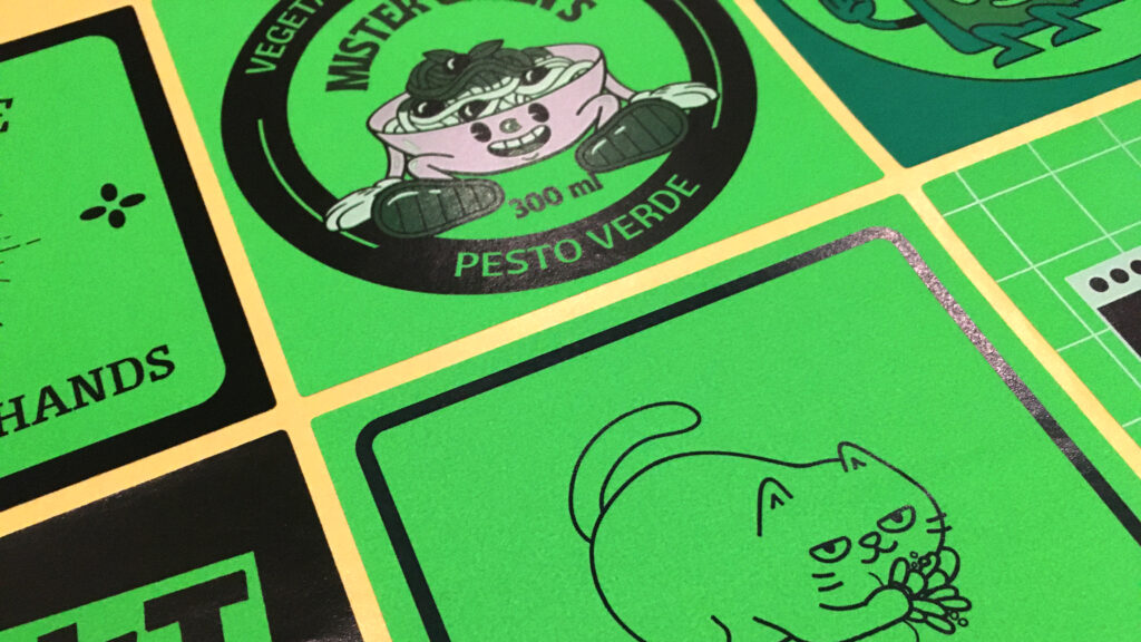 #1 Express Sticker Printing in Singapore | Fluorescent | OneDayPrint