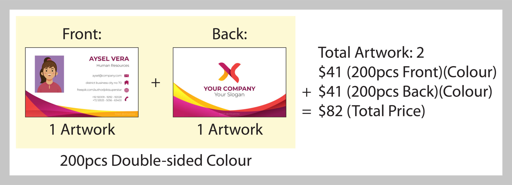 Name Card ::: Pricing | OneDayPrint Onedayprint: Name Card Printing ...